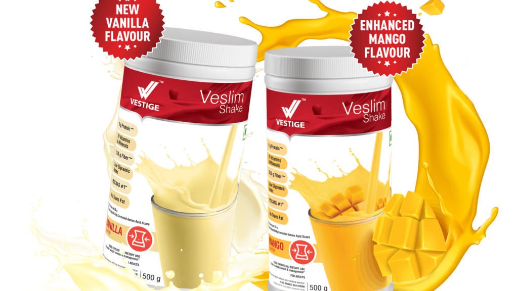 Vestige Marketing introduces new flavours of Veslim Shakes - FFOODS ...