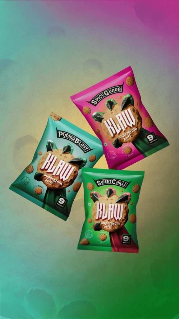Blue Tribe Foods launches KLAW super grain protein puffs - FFOODS Spectrum