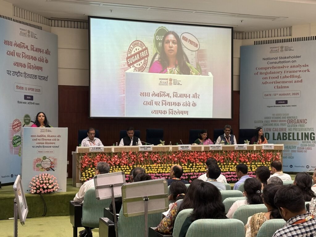FSSAI charts roadmap for transparent, responsible food labelling in ...